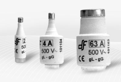 DF ELECTRIC : Fusibles D diazed gG 500V (DI, DII, DIII et DIV)